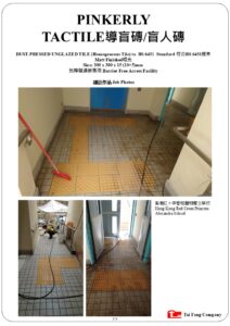 Homogeneous Tactile 盲人磚/導盲磚 – 大方公司